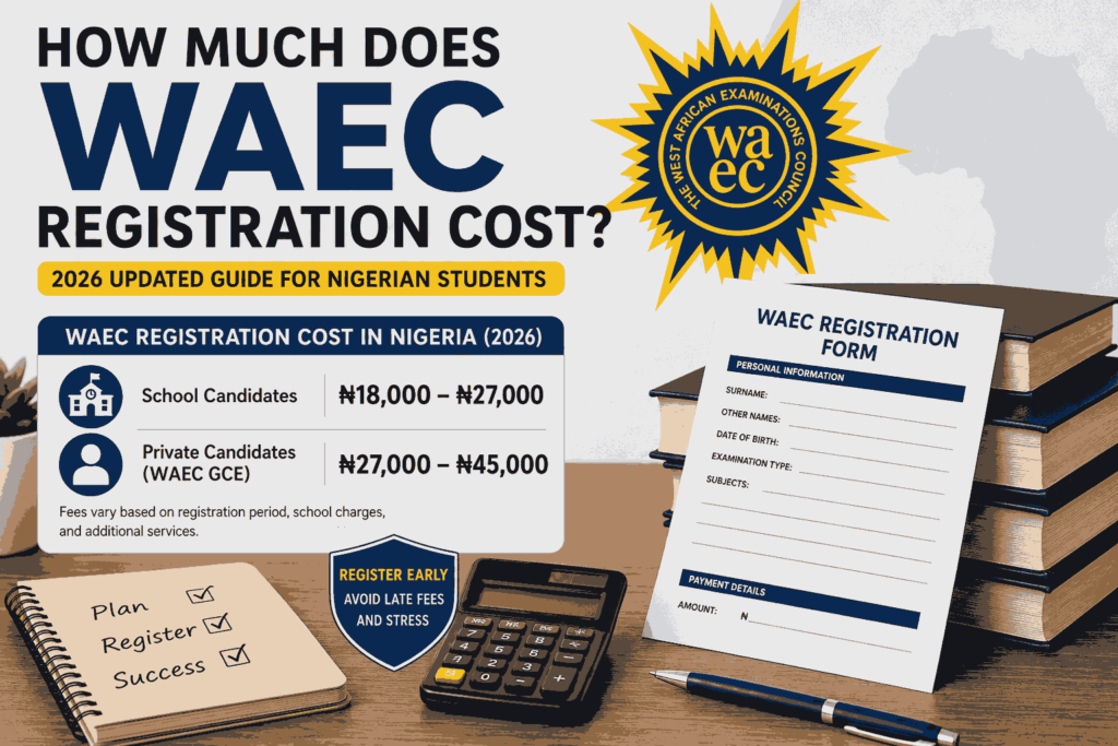 How Much Does WAEC Registration Cost in Nigeria? (2026 Updated Guide ...